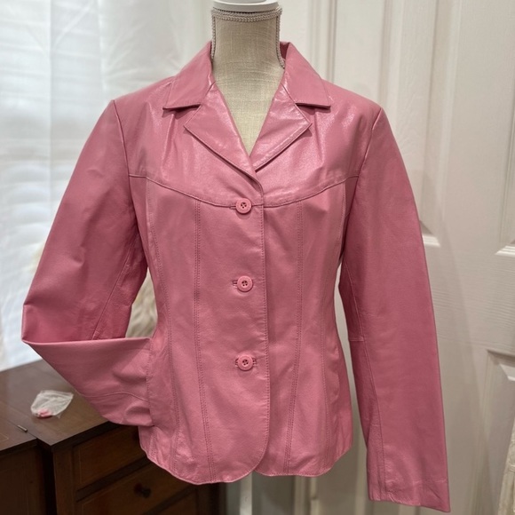 Maxima | Jackets & Coats | Wilsons Leather Maxima Pink Jacket Size ...